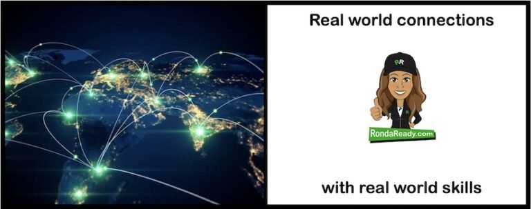 Real world connections with real world skills